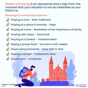 Dream Of Praying : You Are Going To Accomplish All Your Goals!