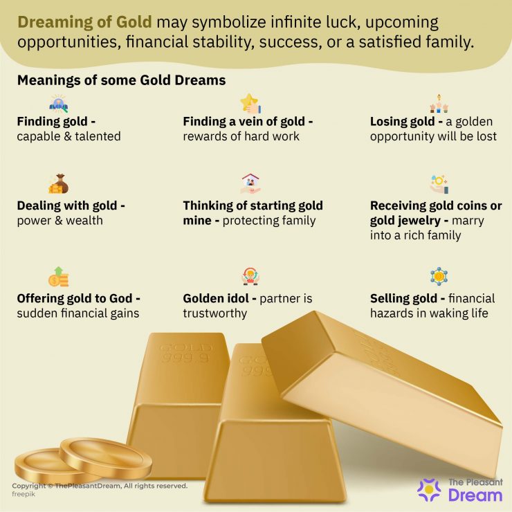 Dreaming of Gold - Is It a Sign of Financial Gains? | ThePleasantDream