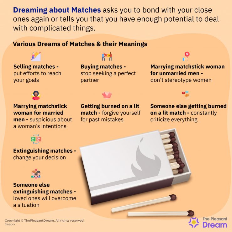 Dream of Matches - Be Cautious of Wrongdoing Lighting Up!